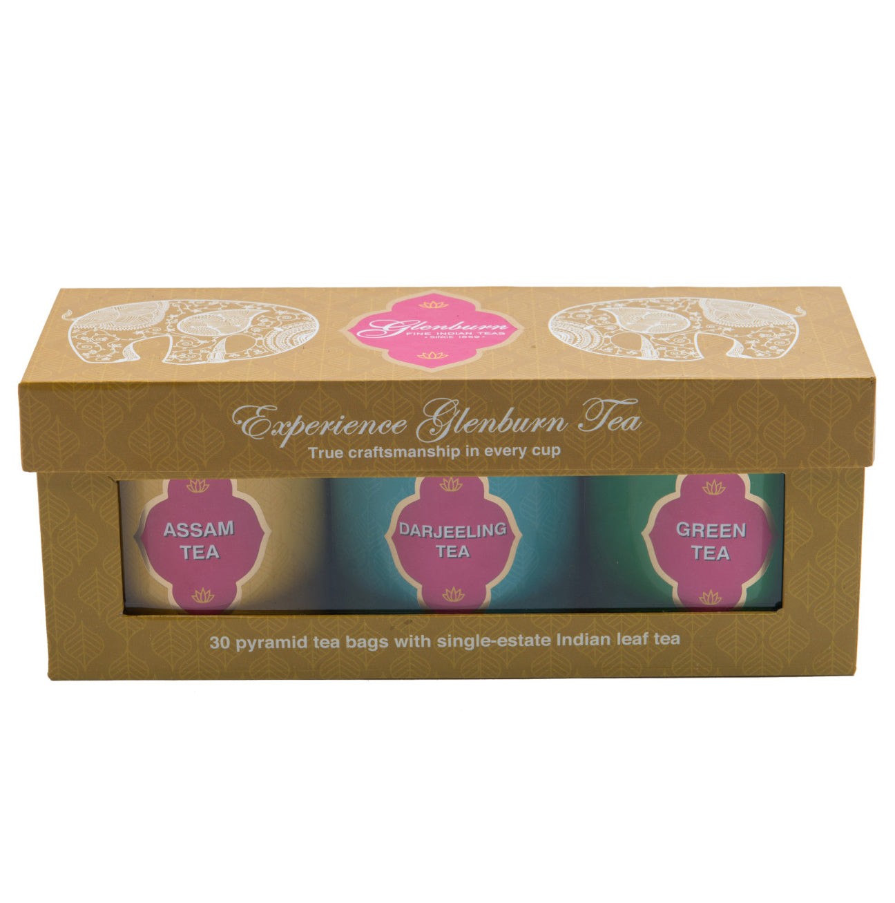 Festive Gift Box - Glenburn Elephant Gift Set – Glenburn Fine Tea