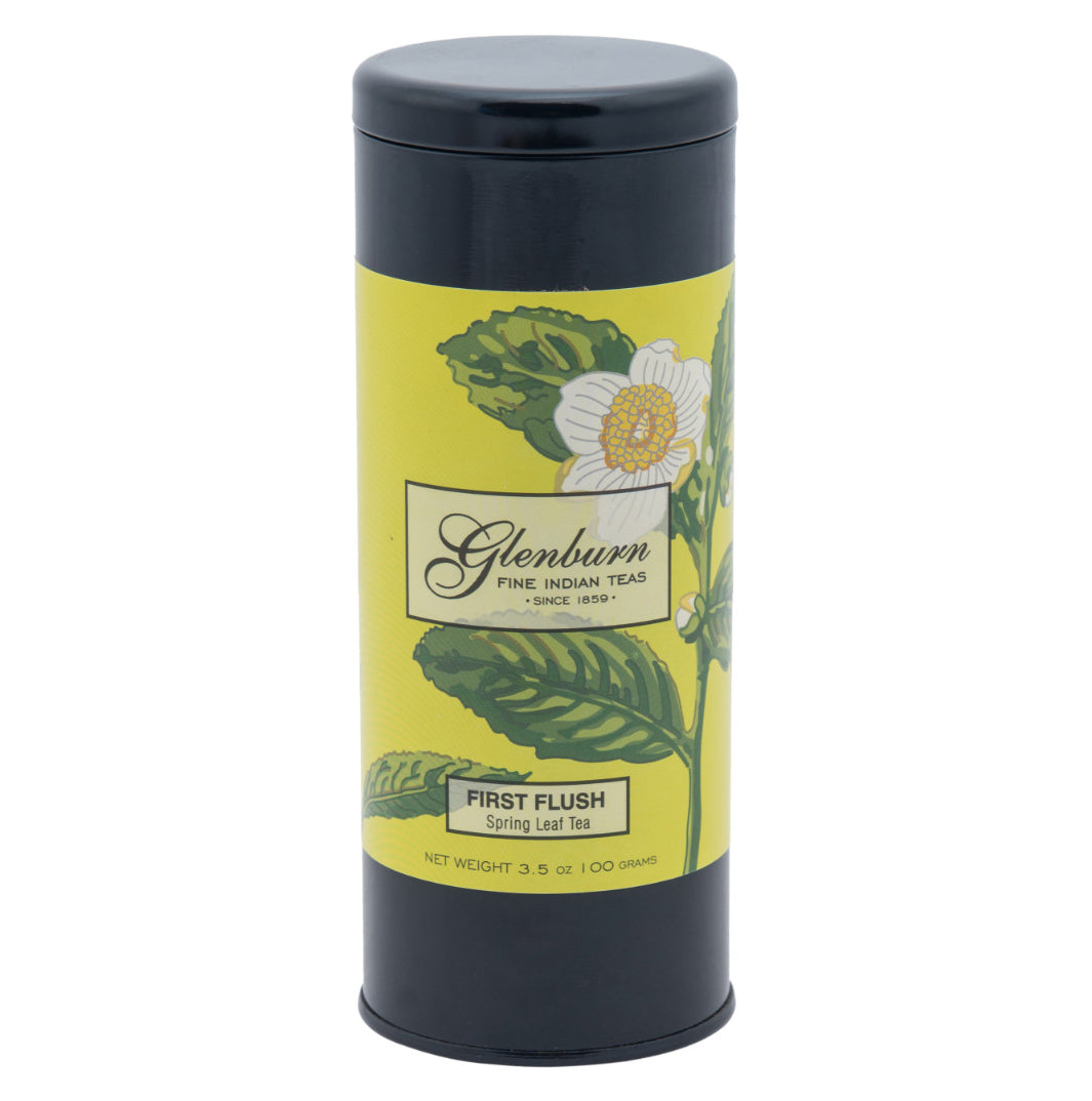 Glenburn Darjeeling First Flush Tea Tin (2024 Harvest) – Glenburn Fine Tea